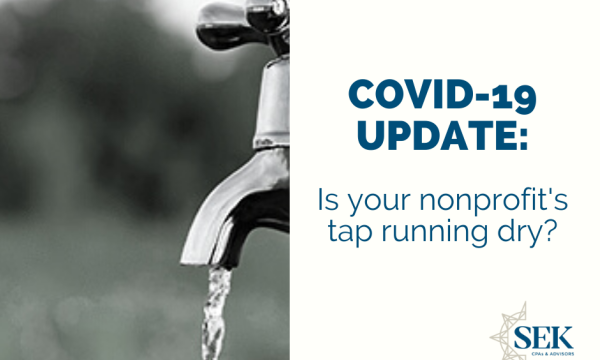 Is your nonprofit’s tap running dry? | SEK