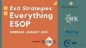 Exit Strategies: Everything ESOP Webinar | SEK